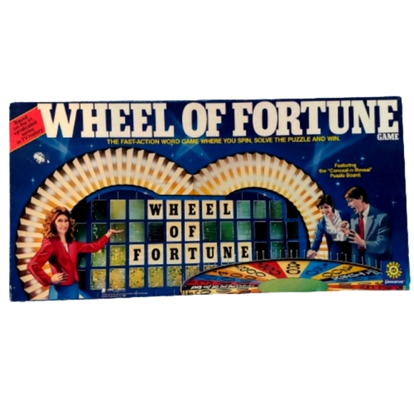 Pressman | Toys | Vintage Wheel Of Fortune Vintage Family Board Game ...